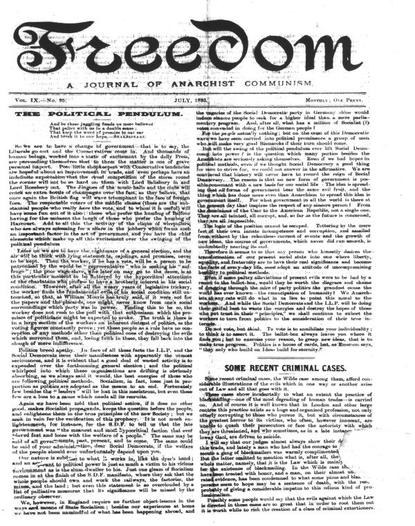 Freedom vol 9. no 95 (July 1895) | libcom.org